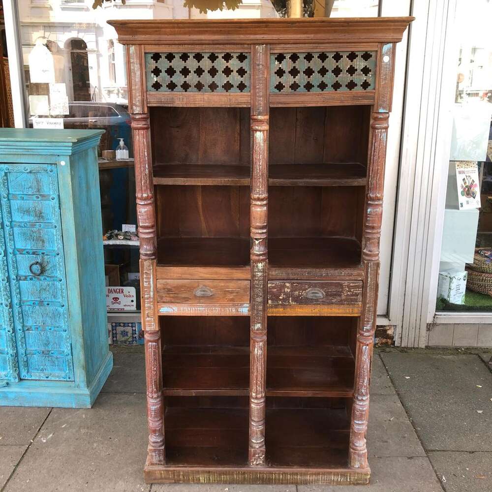 Dark Cu Bookcase - JUGs Indian Furniture and Accessories